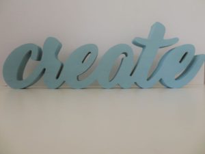 Easy DIY “Create” Wooden Sign - Hello Creative Me
