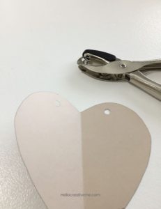 DIY Valentine’s Day Heart Banner - Hello Creative Me